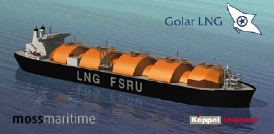 The world's first LNG Floating Storage and Regasification conversion